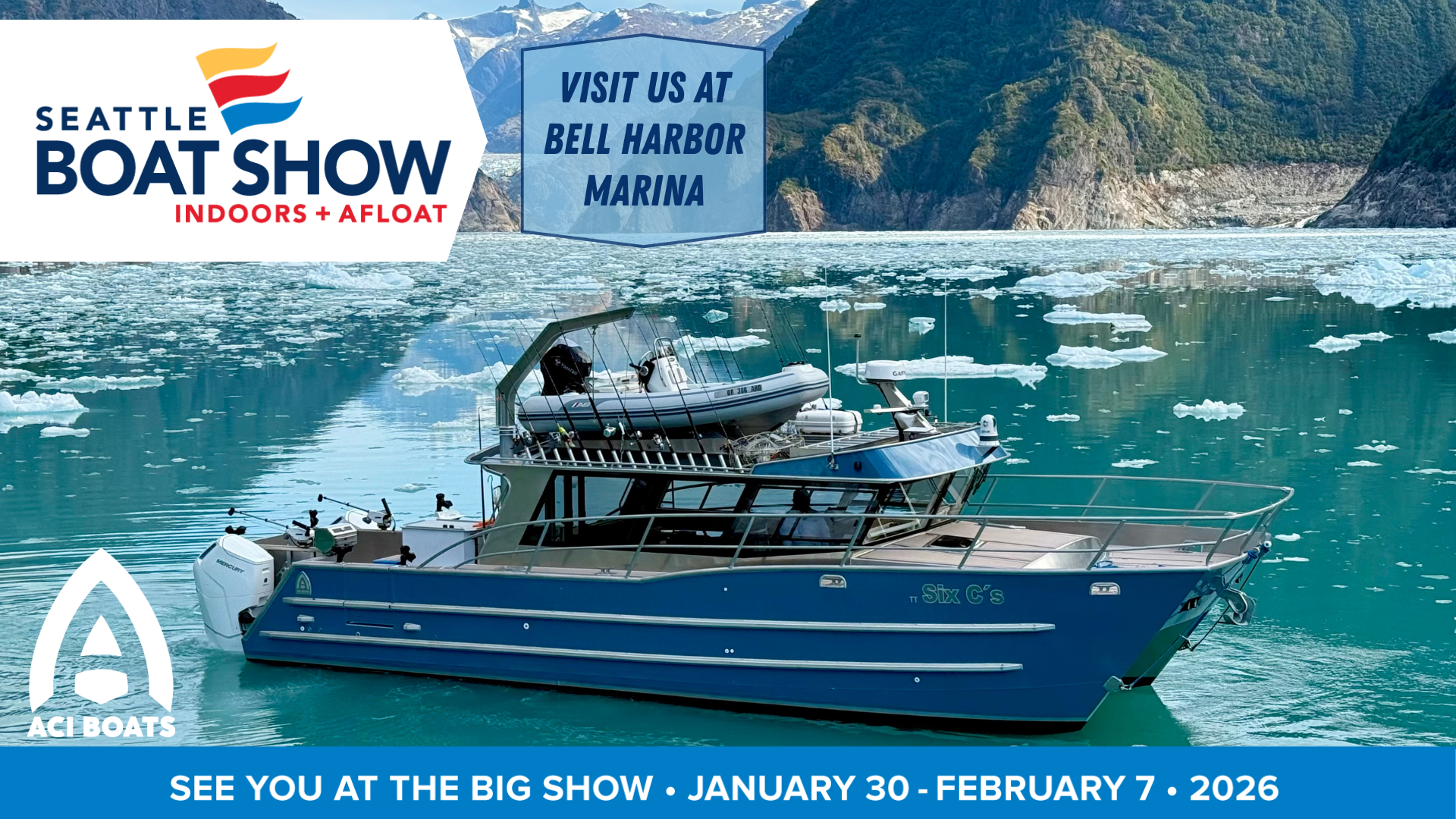Seattle Boat Show - Bell Harbor Marina | ACI Boats